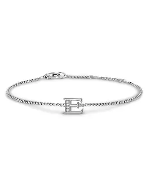 David Yurman David Yurman Petite Initial Chain Bracelet E