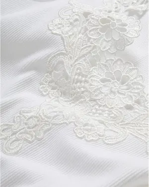 Veronica Beard Narcisa Lace Trim Tank Top