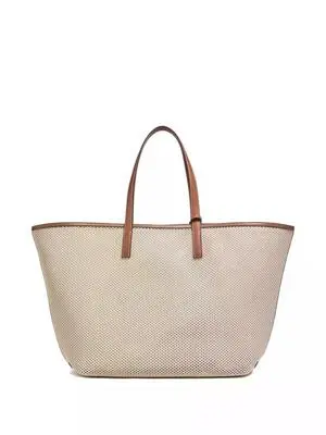 Moncler Logo Detail Tote Bag - Neutrals
