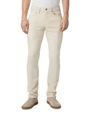 Paige Federal 32" Slim Straight Jeans - Sea Shell