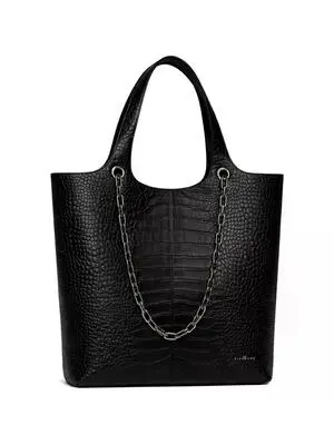 John Richmond Croc-effect Chain-detail Tote Bag