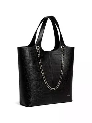 John Richmond Croc-effect Chain-detail Tote Bag