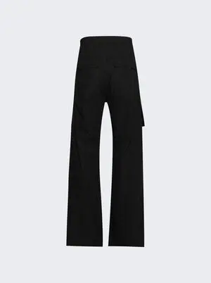 Rick Owens Double Cargo Jumbo Belas Pants - Black