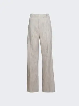 Bottega Veneta Tailored Fit Straight Leg Trousers