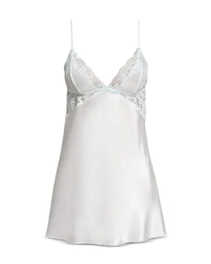 IN BLOOM BY JONQUIL Stretch Satin Cupped Chemise