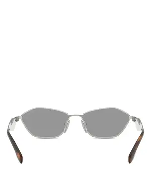 Prada Oval Sunglasses, 57mm