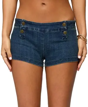 EDIKTED Sashe Denim Shorts