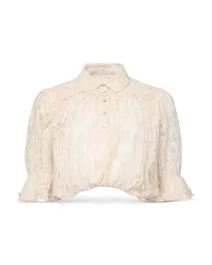 Cinq À Sept Cazi Puff Sleeve Top