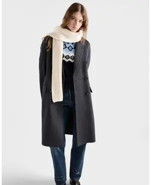 Prada Wool Scarf - Neutral