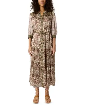 Gerard Darel Roselina Silk Dress