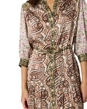 Gerard Darel Roselina Silk Dress