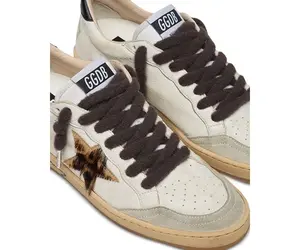 GOLDEN GOOSE Kit Puffy Lace With Silver Metal Aglets