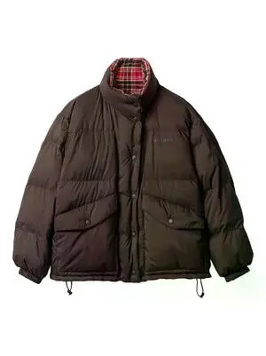 Miu Miu Reversible Padded Jacket - Brown