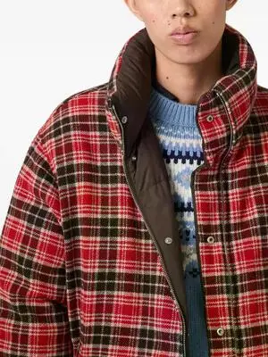 Miu Miu Reversible Padded Jacket - Brown