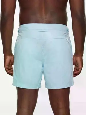 TOM FORD Side-buckle Swim Shorts - Blue
