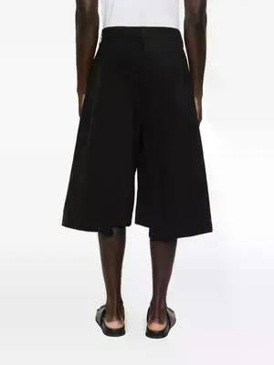 SONGZIO Raw Edge Panelled Shorts