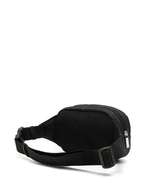 Kenzo Logo Embroidered Belt Bag - Black