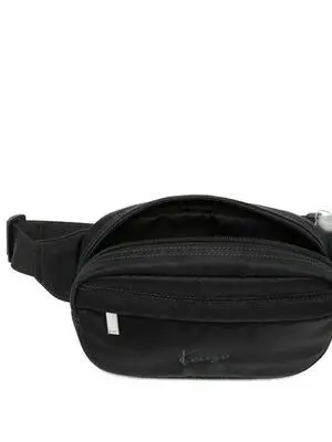 Kenzo Logo Embroidered Belt Bag - Black