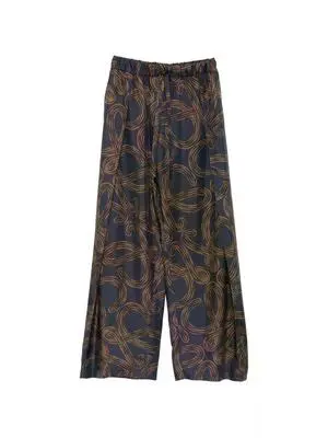 Loewe Anagram-print Trousers - Blue