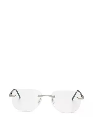 Tag Heuer Rimless Eyeglasses - Silver