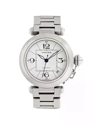 Cartier Pasha 35mm Automatic Watch - White