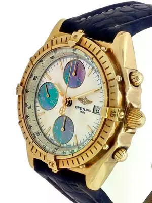 Breitling Chronomat 39mm Watch With Beige Dial