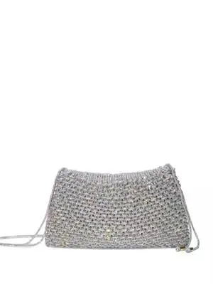 HIBOURAMA Penelope Crystal-embellished Shoulder Bag
