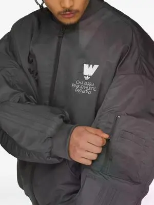 WILLY CHAVARRIA X Adidas Bomber Jacket With Logo Print