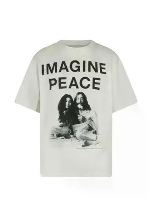 SAINT MXXXXXX Graphic-print T-shirt - White