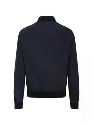 Paul & Shark Button-up Bomber Jacket - Blue