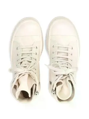Rick Owens Mega Bumper Platform Sneakers - Neutrals