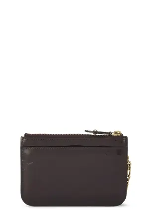 LOUIS VUITTON Monogram Vernis Pochette Clefs - Purple