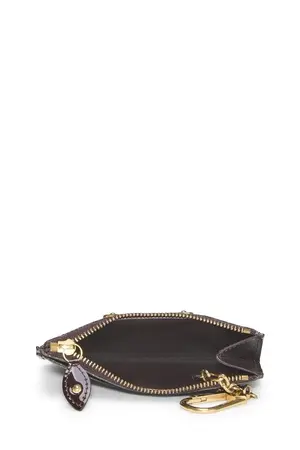 LOUIS VUITTON Monogram Vernis Pochette Clefs - Purple