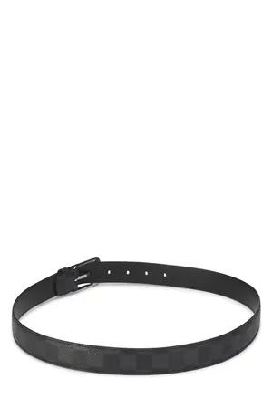 LOUIS VUITTON Damier Graphite Belt