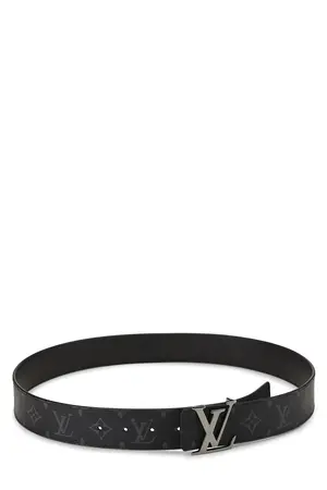LOUIS VUITTON Monogram Eclipse Belt
