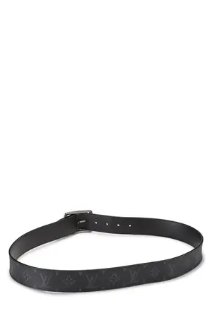 LOUIS VUITTON Monogram Eclipse Belt