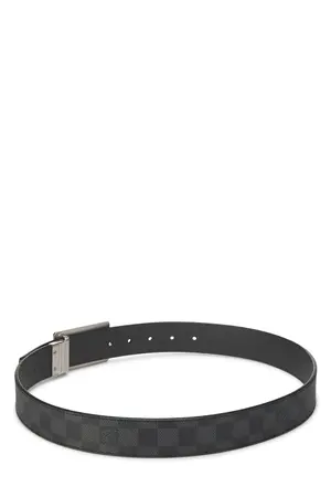 LOUIS VUITTON Damier Graphite Inventeur Belt