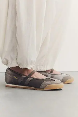 Gola Exclusive Celestra Ballet Sneakers - Pewter