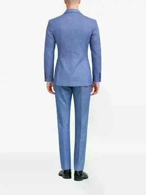 FRANZESE COLLECTION Beckham Double-breasted Suit - Blue