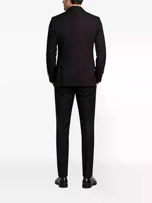 FRANZESE COLLECTION Brad Pitt Double-breasted Suit - Black