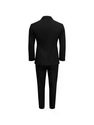 FRANZESE COLLECTION Brad Pitt Double-breasted Suit - Black