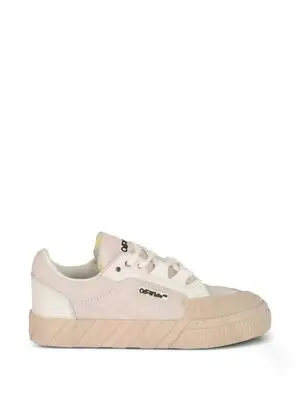 Off-White Vulcanized Low-top Sneakers With Arrows Motif - Neutrals