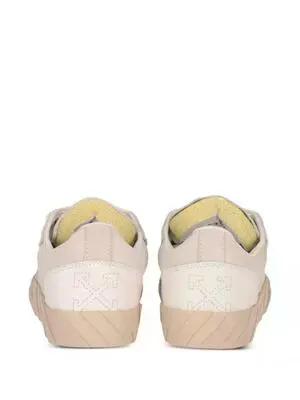 Off-White Vulcanized Low-top Sneakers With Arrows Motif - Neutrals