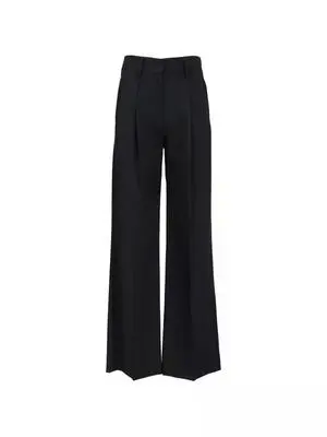 AL DUCA D’AOSTA 1902 Pleated Wide-leg Trousers - Blue