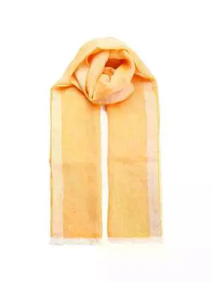 AL DUCA D’AOSTA 1902 Fringed-edge Scarf - Orange