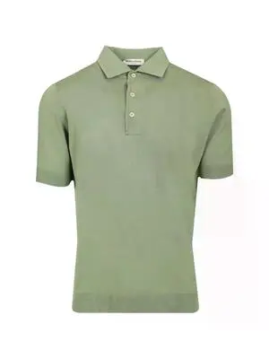 Al Duca D'aosta Short-sleeve Cotton Polo Shirt - Green