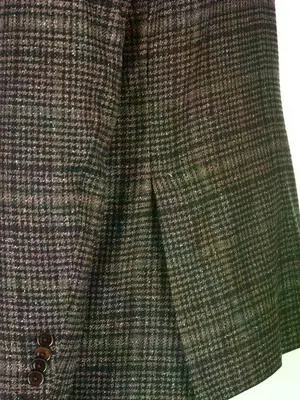 AL DUCA D’AOSTA 1902 Check-pattern Peak-lapel Blazer