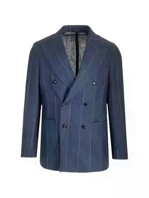 AL DUCA D’AOSTA 1902 Pinstripe Double-breasted Jacket