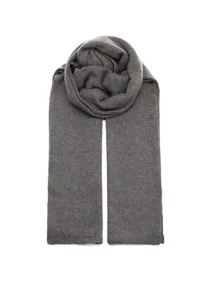 AL DUCA D’AOSTA 1902 Knitted Cashmere Scarf - Grey