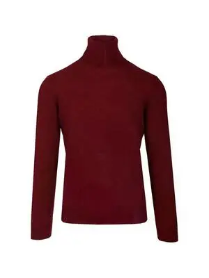 AL DUCA D’AOSTA 1902 Ribbed Trim Cashmere Roll Neck Sweater
